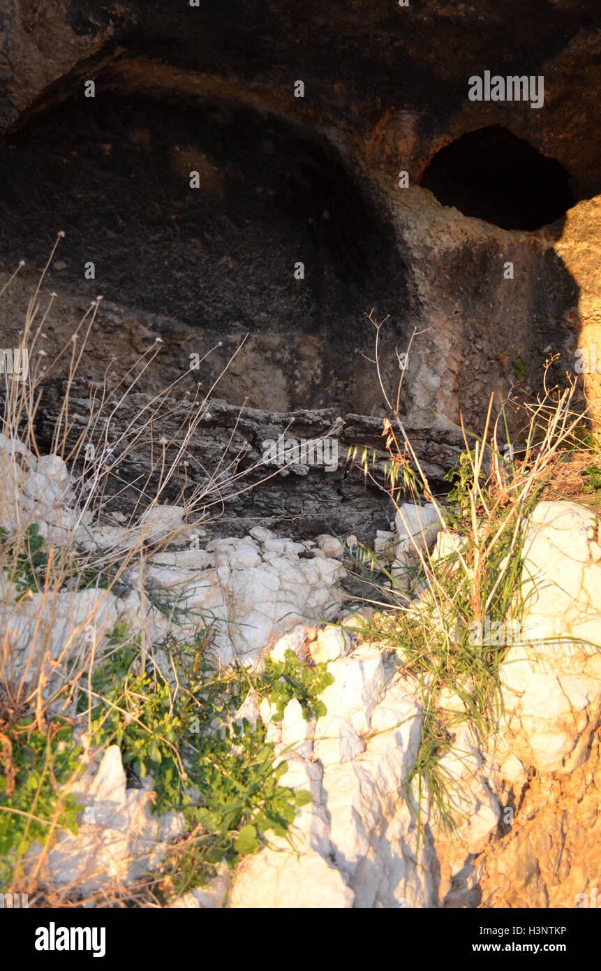 caves and mines around Greece Stock Photo - Alamy