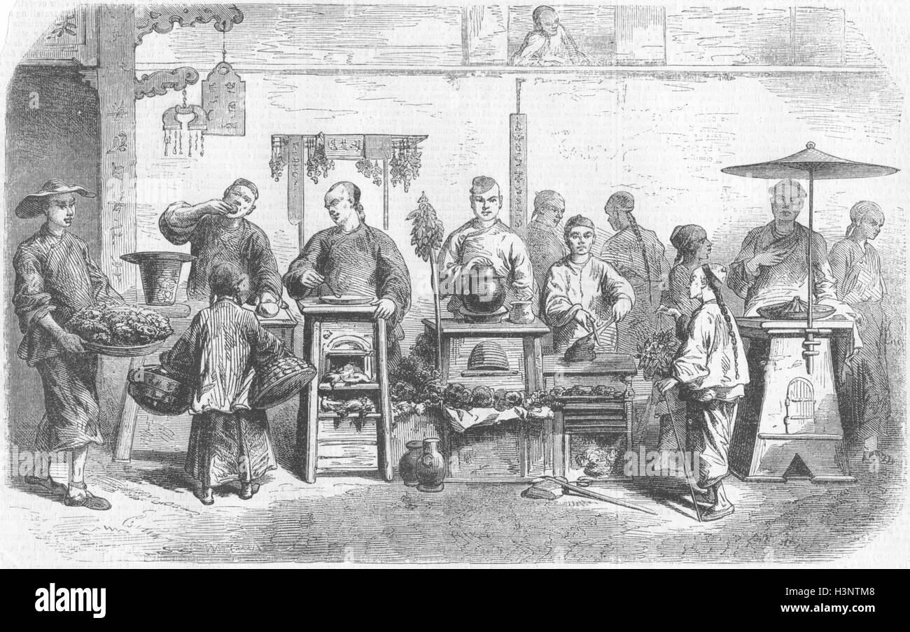 Canton china 19th Black and White Stock Photos & Images - Alamy