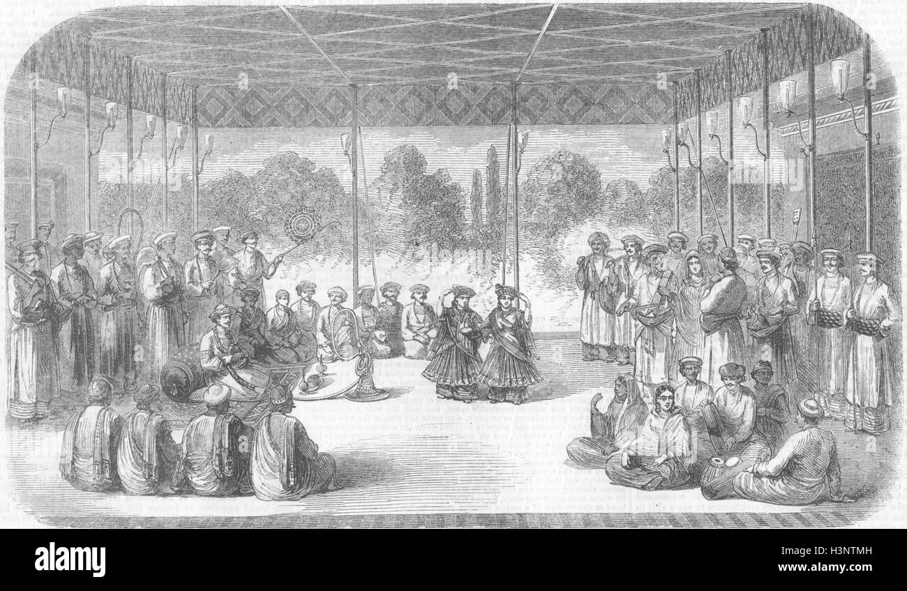 Nautch dance hi-res stock photography and images - Alamy