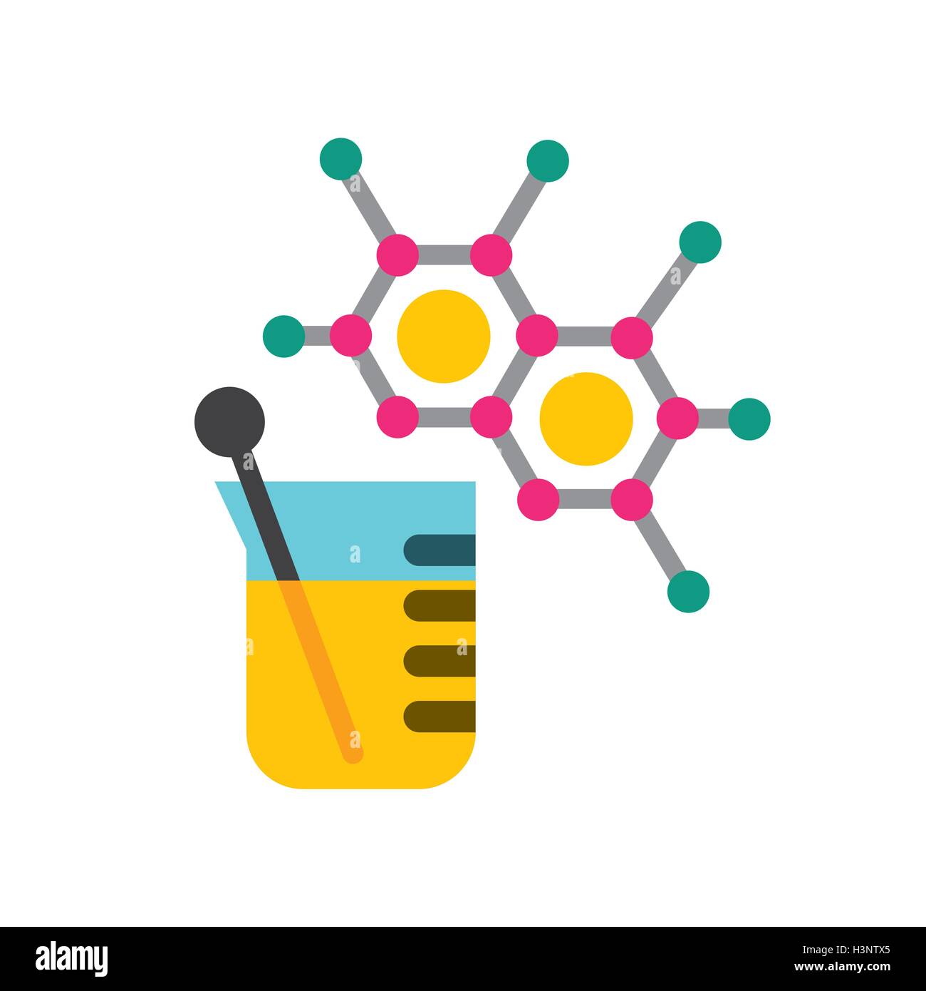 tube test laboratory line icons Stock Vector Image & Art - Alamy