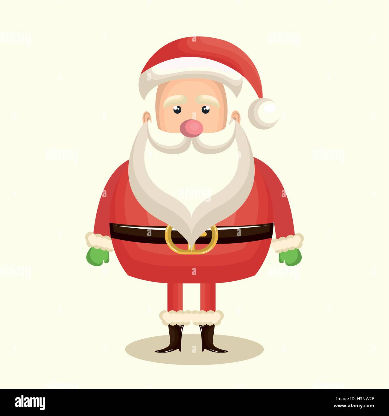 santa claus christmas character Stock Vector Image & Art - Alamy