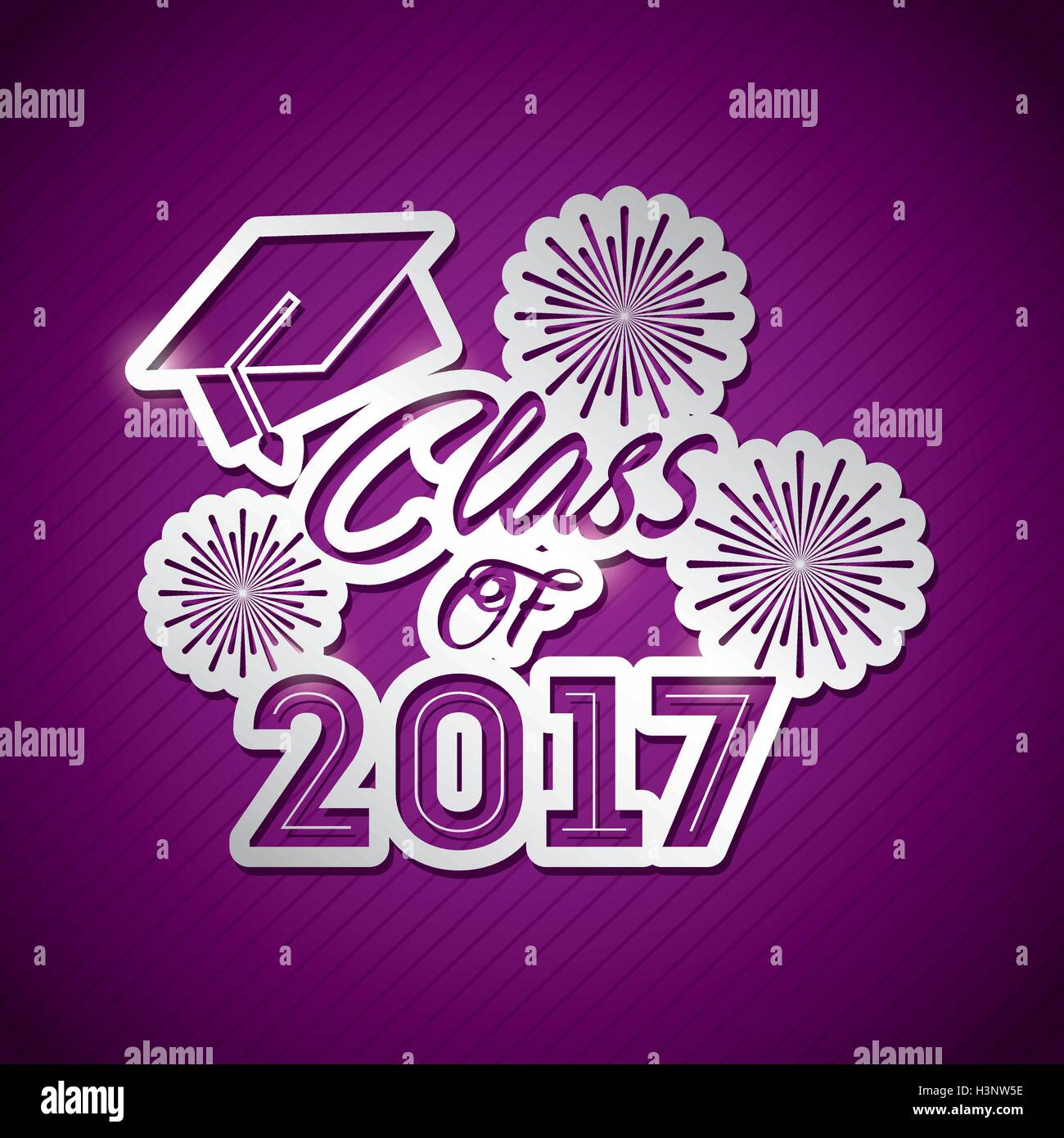 congratulations class of 2017 card Stock Vector Image & Art - Alamy