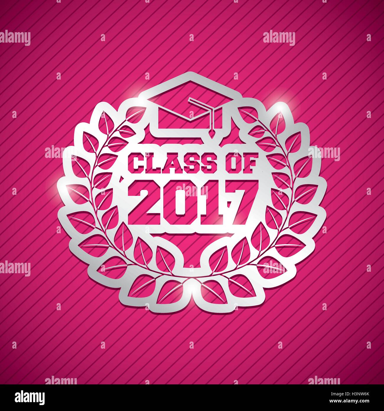 congratulations class of 2017 card Stock Vector Image & Art - Alamy