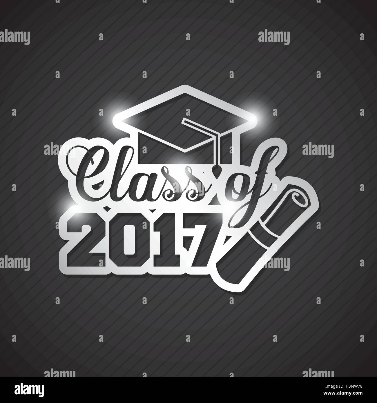 congratulations class of 2017 card Stock Vector Image & Art - Alamy
