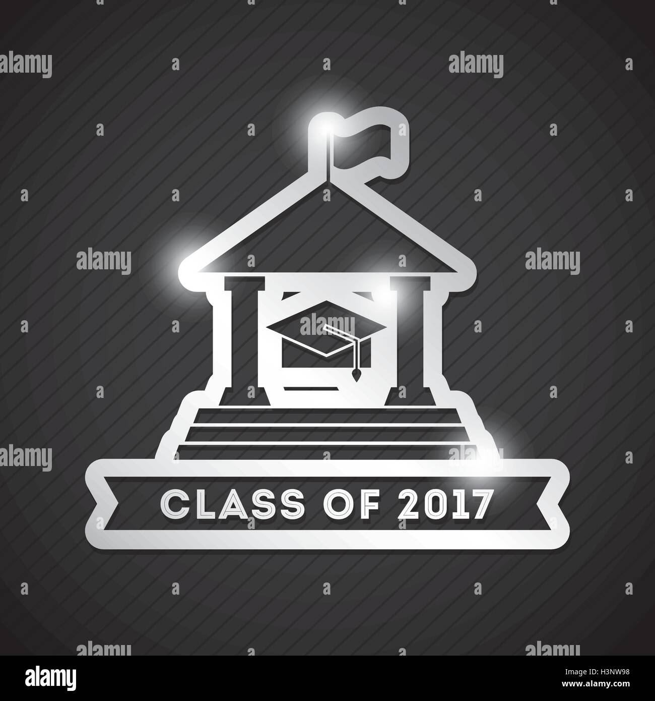 congratulations class of 2017 card Stock Vector Image & Art - Alamy
