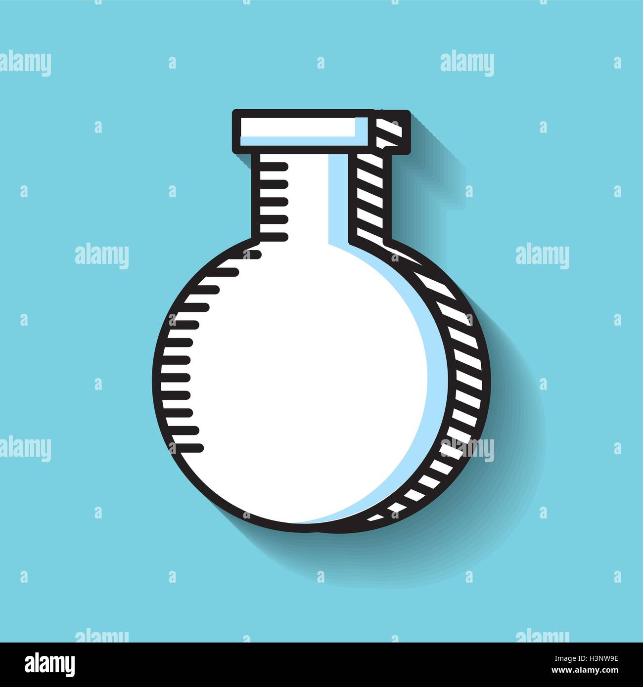 tube test laboratory line icons Stock Vector Image & Art - Alamy