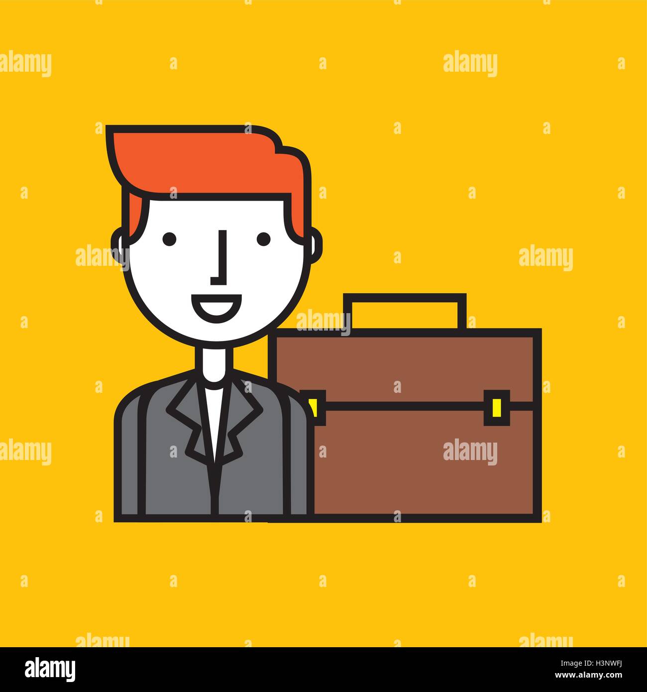 person avatar with training icon Stock Vector Image & Art - Alamy