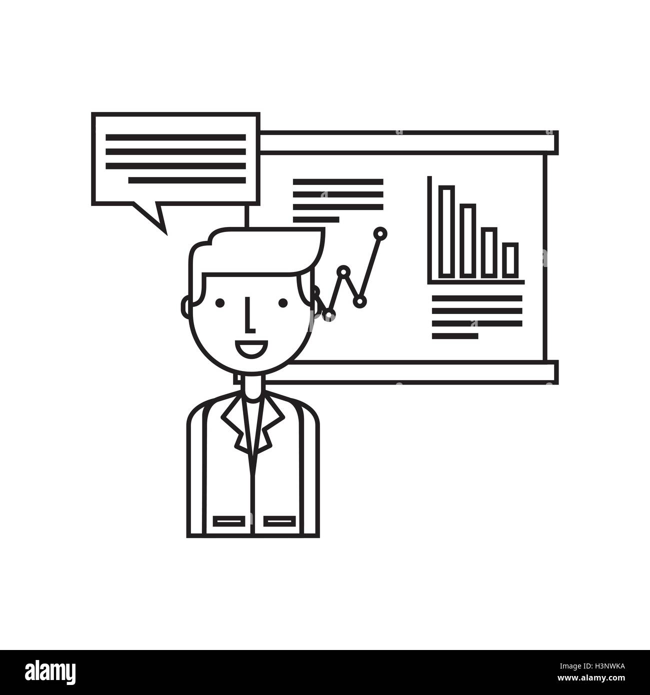 training concept flat icons Stock Vector Image & Art - Alamy