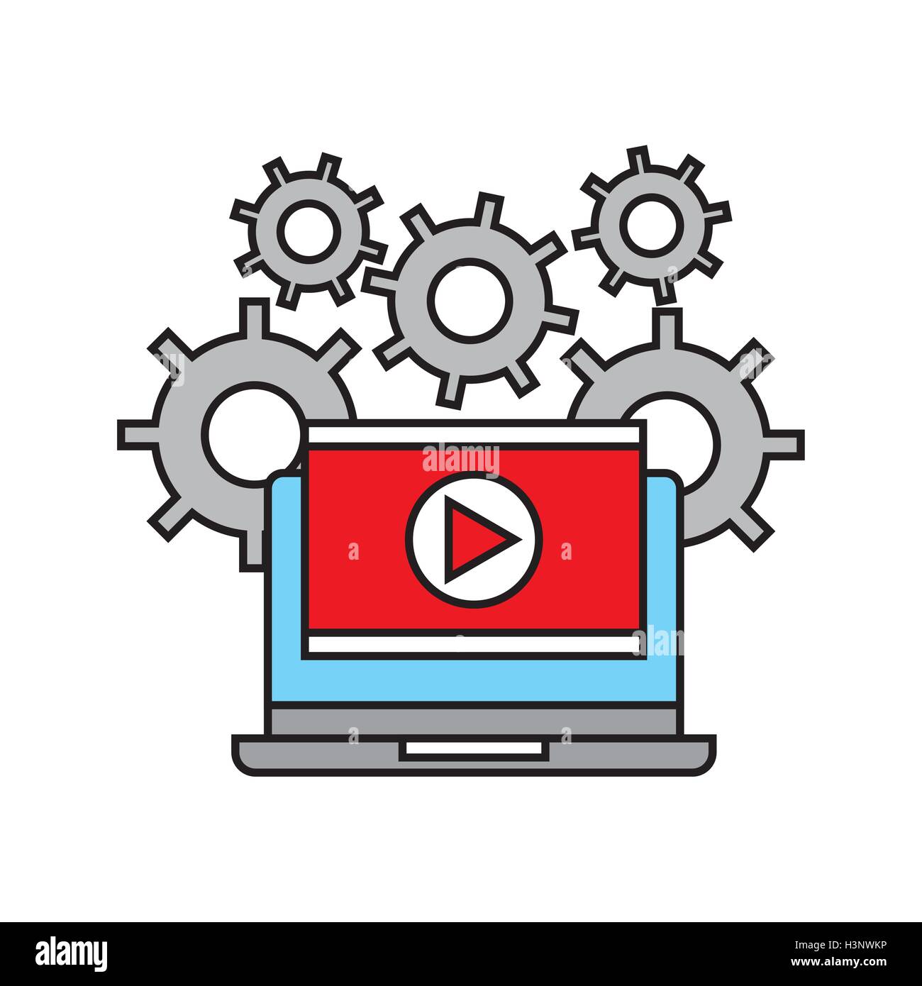 Windows media player icon hi-res stock photography and images - Alamy