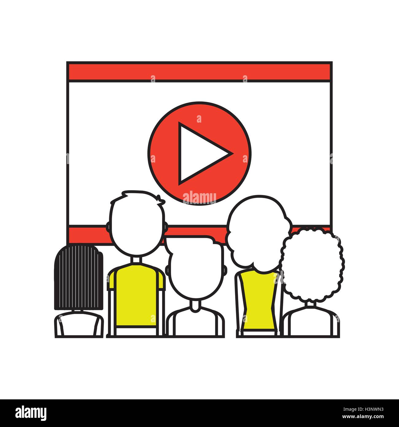 training concept flat icons Stock Vector Image & Art - Alamy