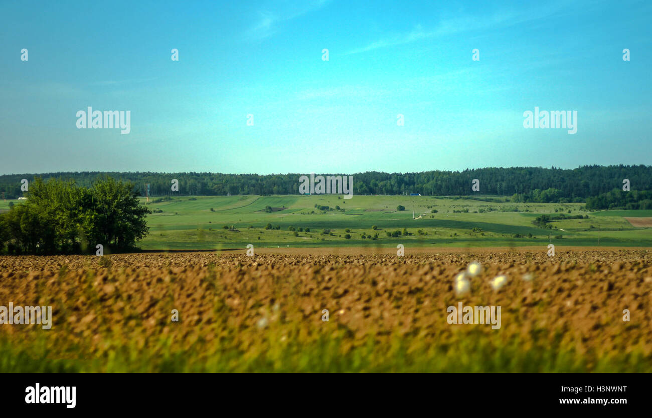 Beautiful countryside landscape Stock Photo - Alamy