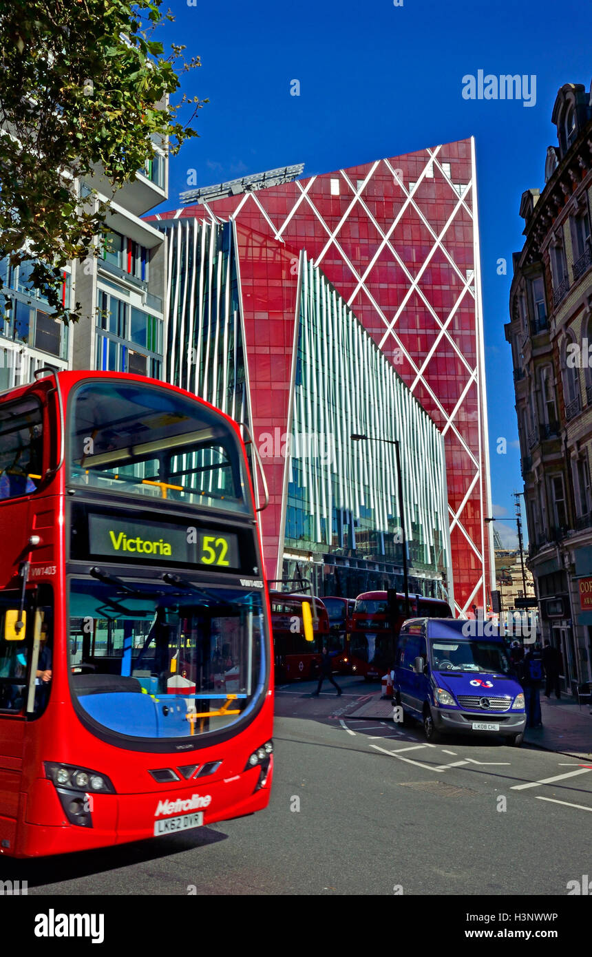 London, England, UK. Victoria Circle construction project, Victoria ...