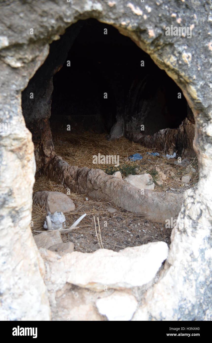 caves and mines around Greece Stock Photo - Alamy