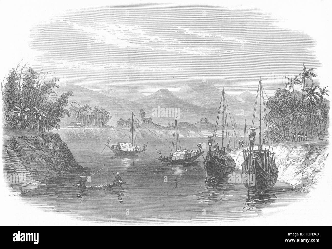 Barak river Black and White Stock Photos & Images - Alamy