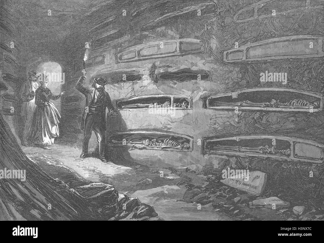 Rome catacomb Black and White Stock Photos & Images - Alamy