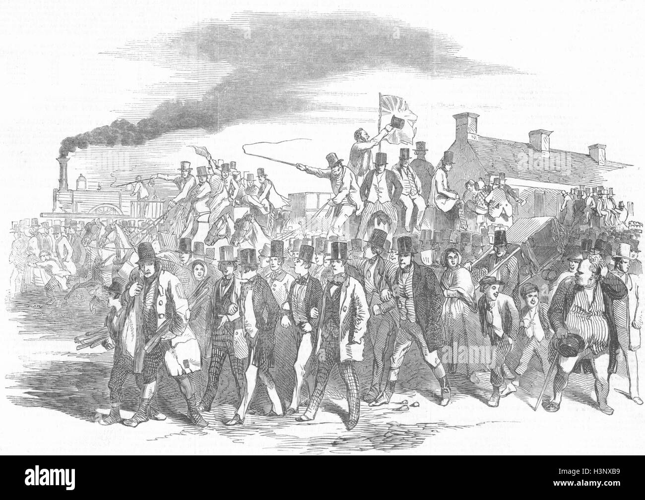1847 illustrated london news hi-res stock photography and images - Alamy
