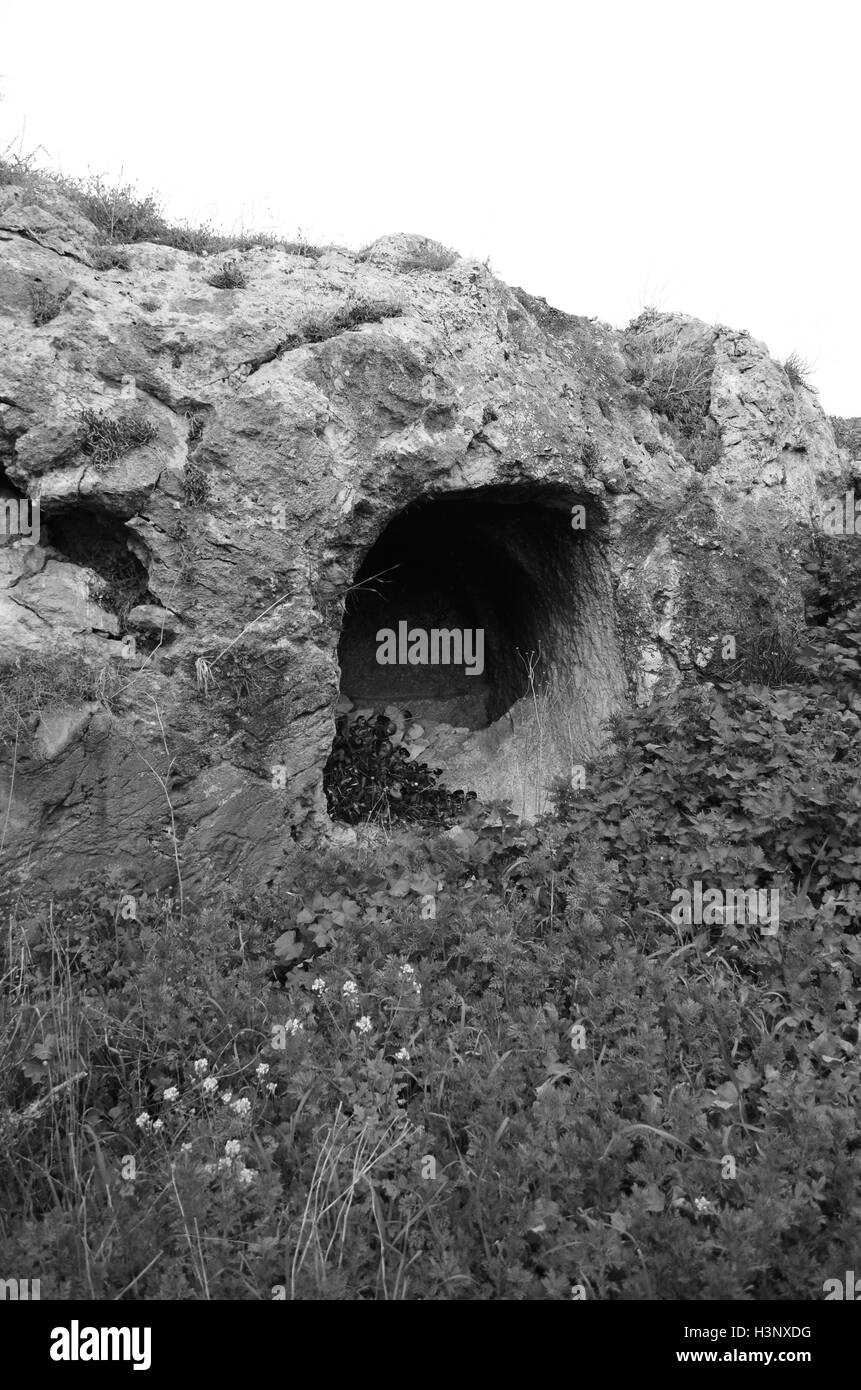 caves and mines around Greece Stock Photo - Alamy