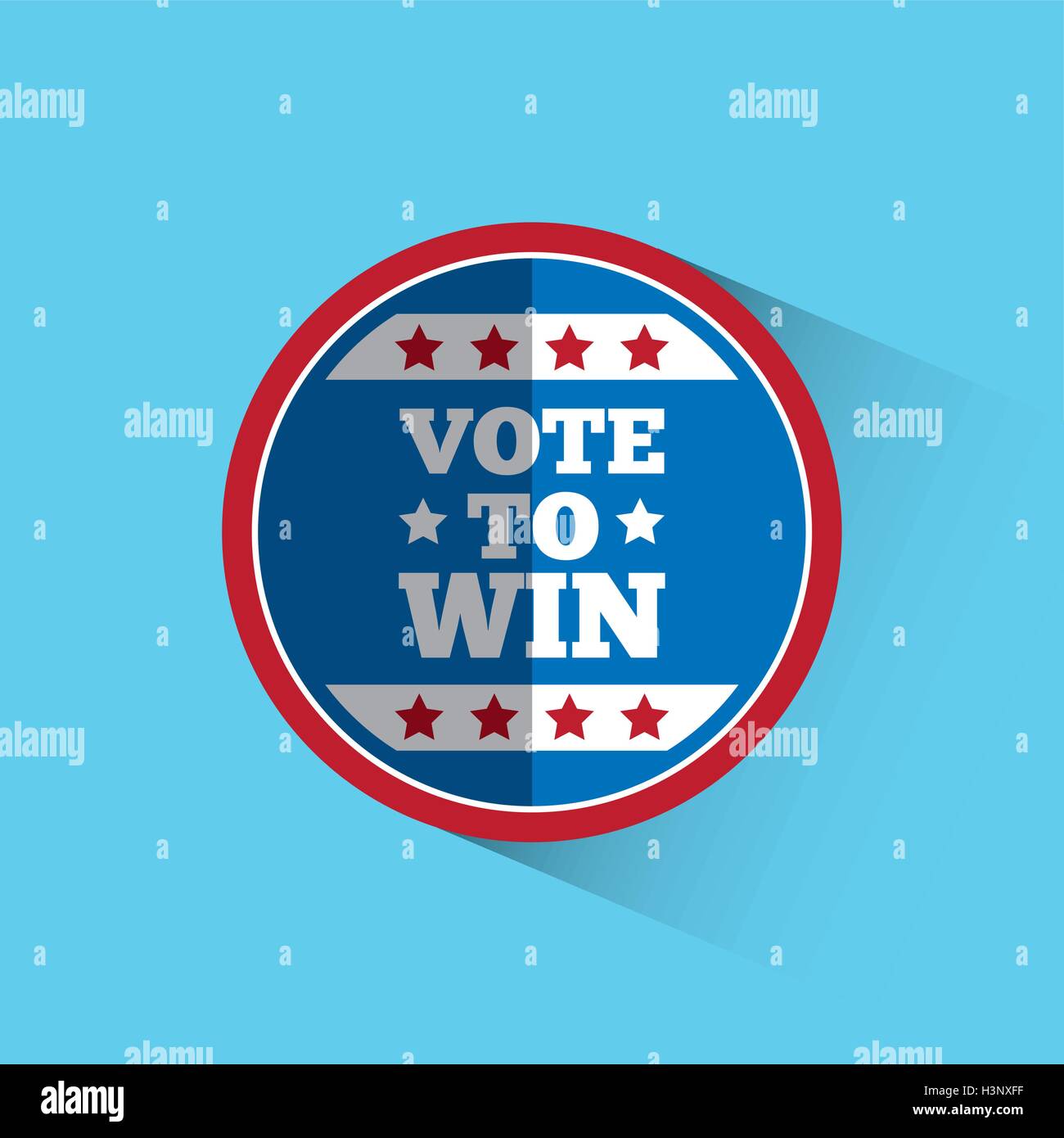 US presidential voting concept Stock Vector Image & Art - Alamy