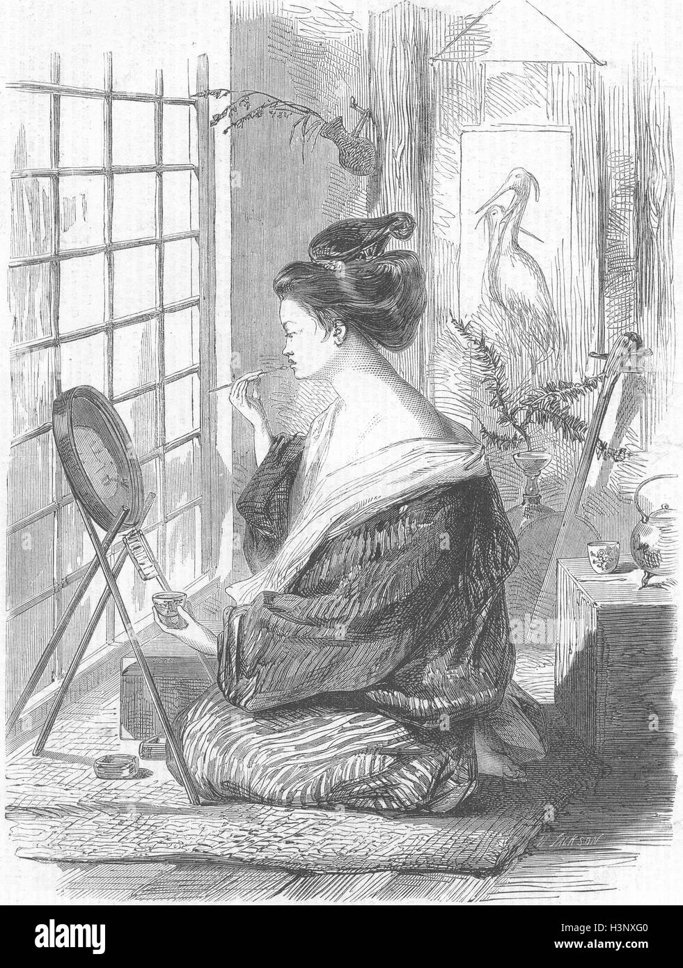 Artist japan Black and White Stock Photos & Images - Alamy