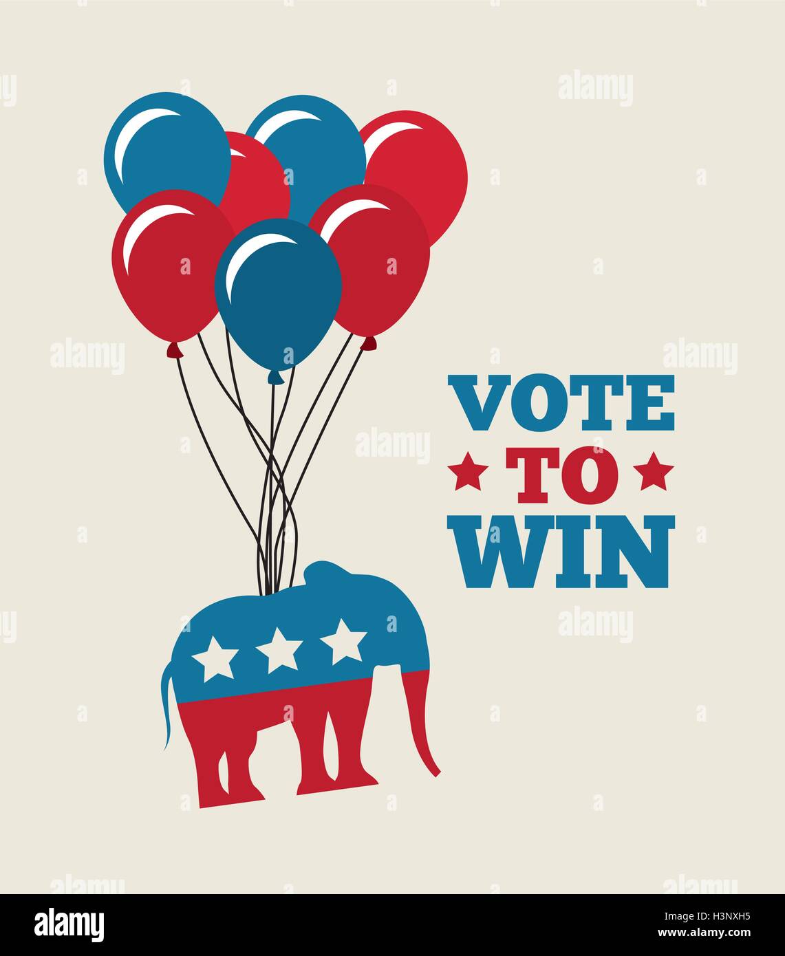 Republican political party animal Stock Vector Image & Art - Alamy