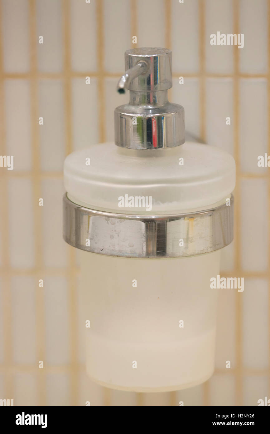 Bathroom liquid soap Stock Photo - Alamy