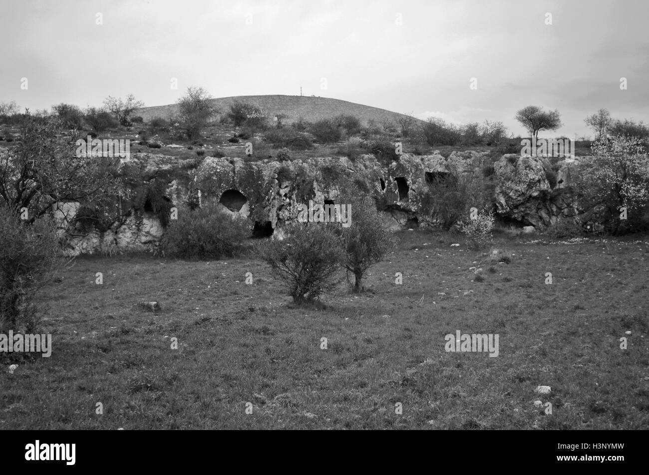 caves and mines around Greece Stock Photo - Alamy