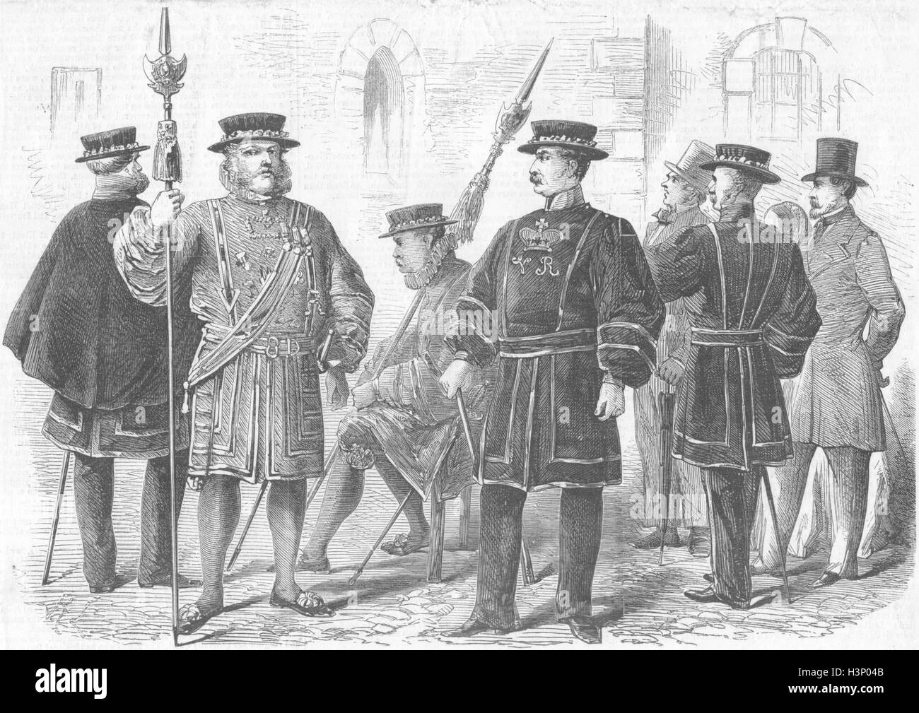 Yeomen of the guard hi-res stock photography and images - Alamy