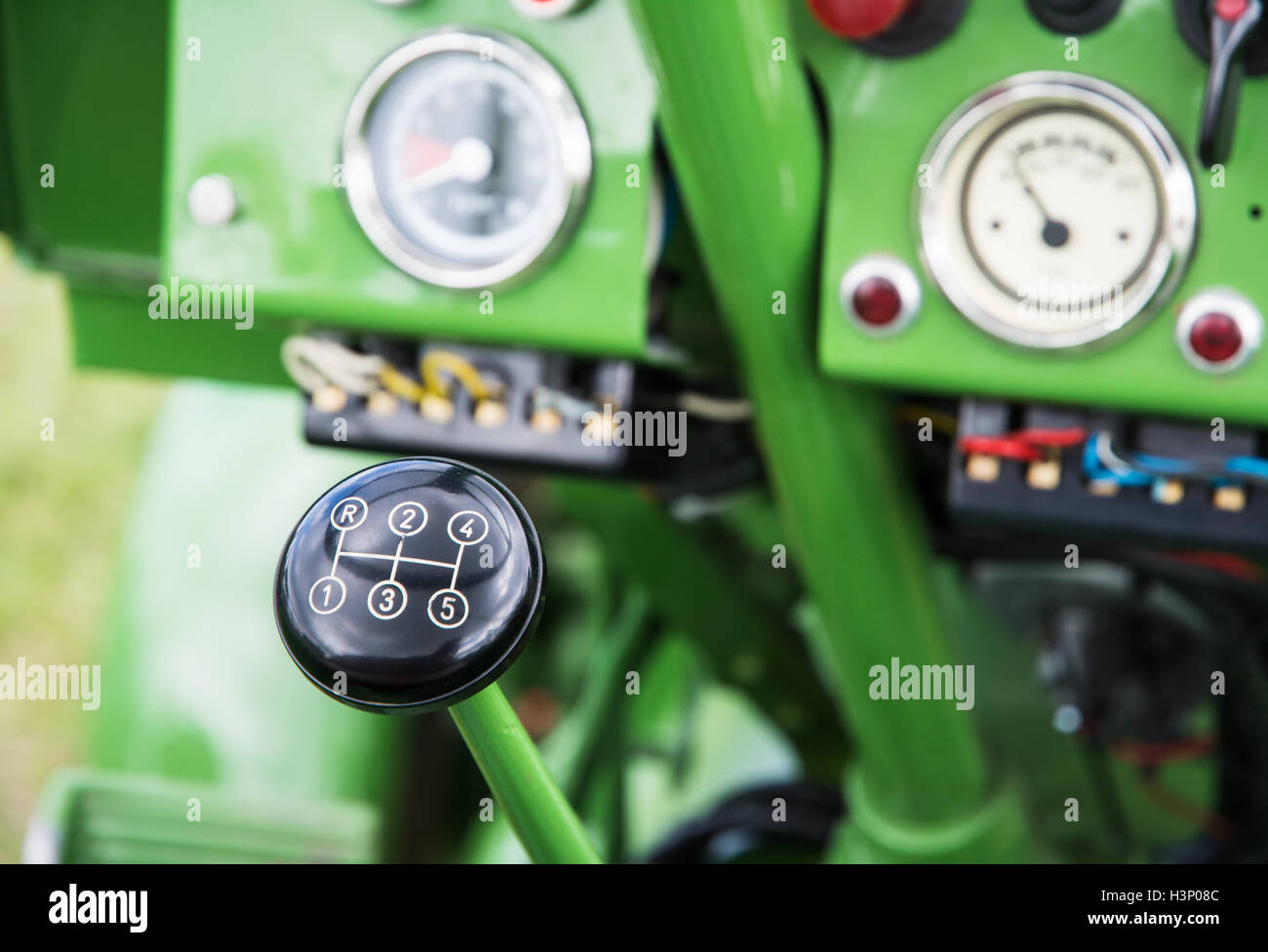 Old gear stick hi-res stock photography and images - Alamy
