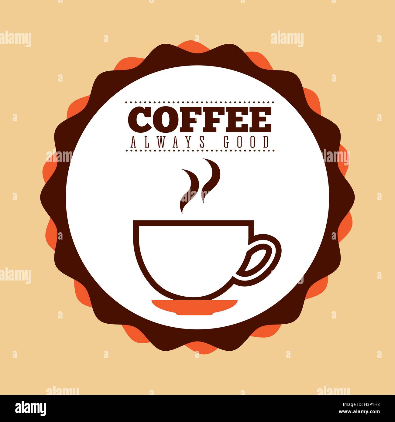 coffee always good stamp Stock Vector Image & Art - Alamy
