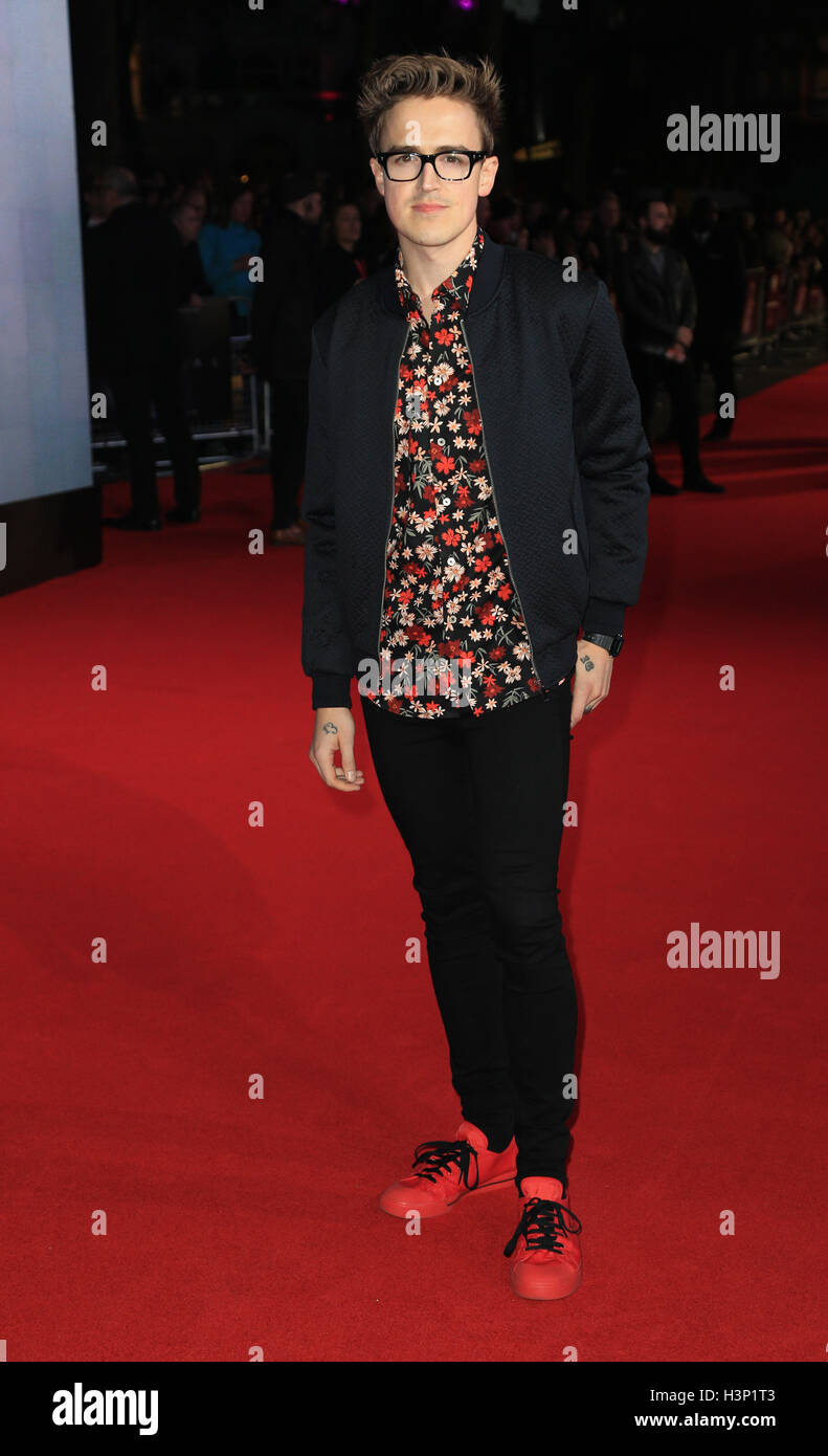 Tom Fletcher attending the 60th BFI London Film Festival screening of ...