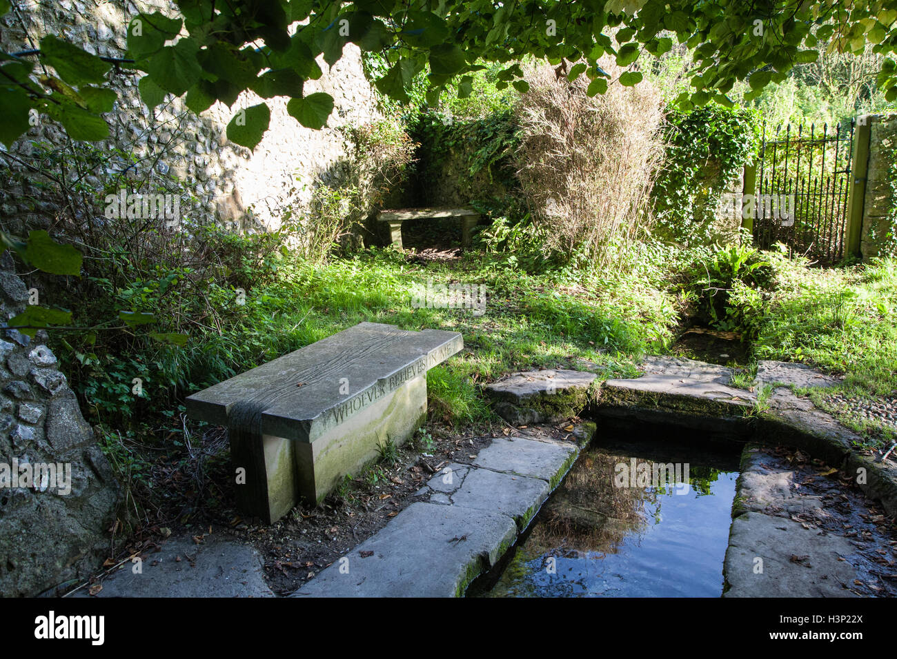 St augustines well hi-res stock photography and images - Alamy