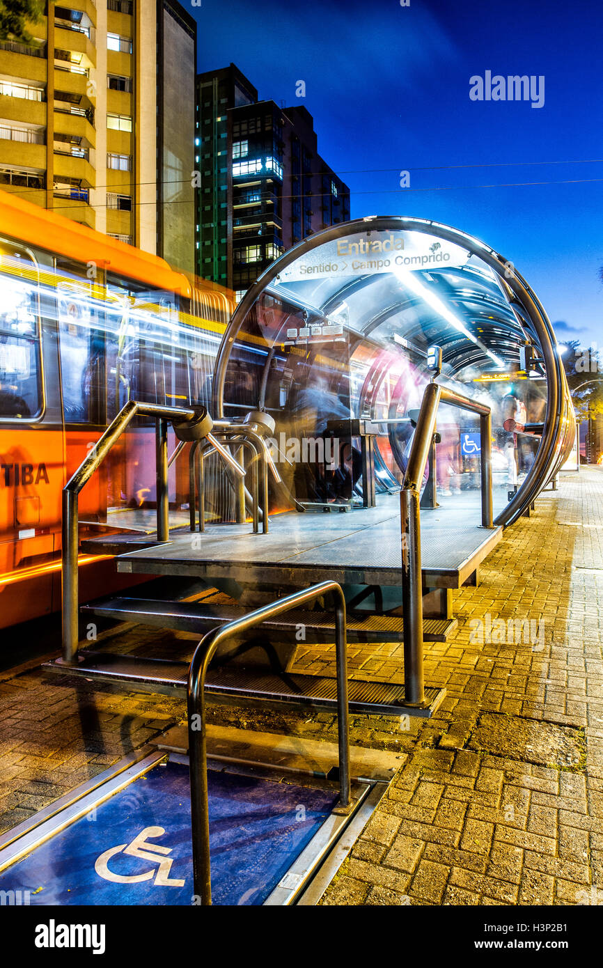 Curitiba bus station hi-res stock photography and images - Alamy