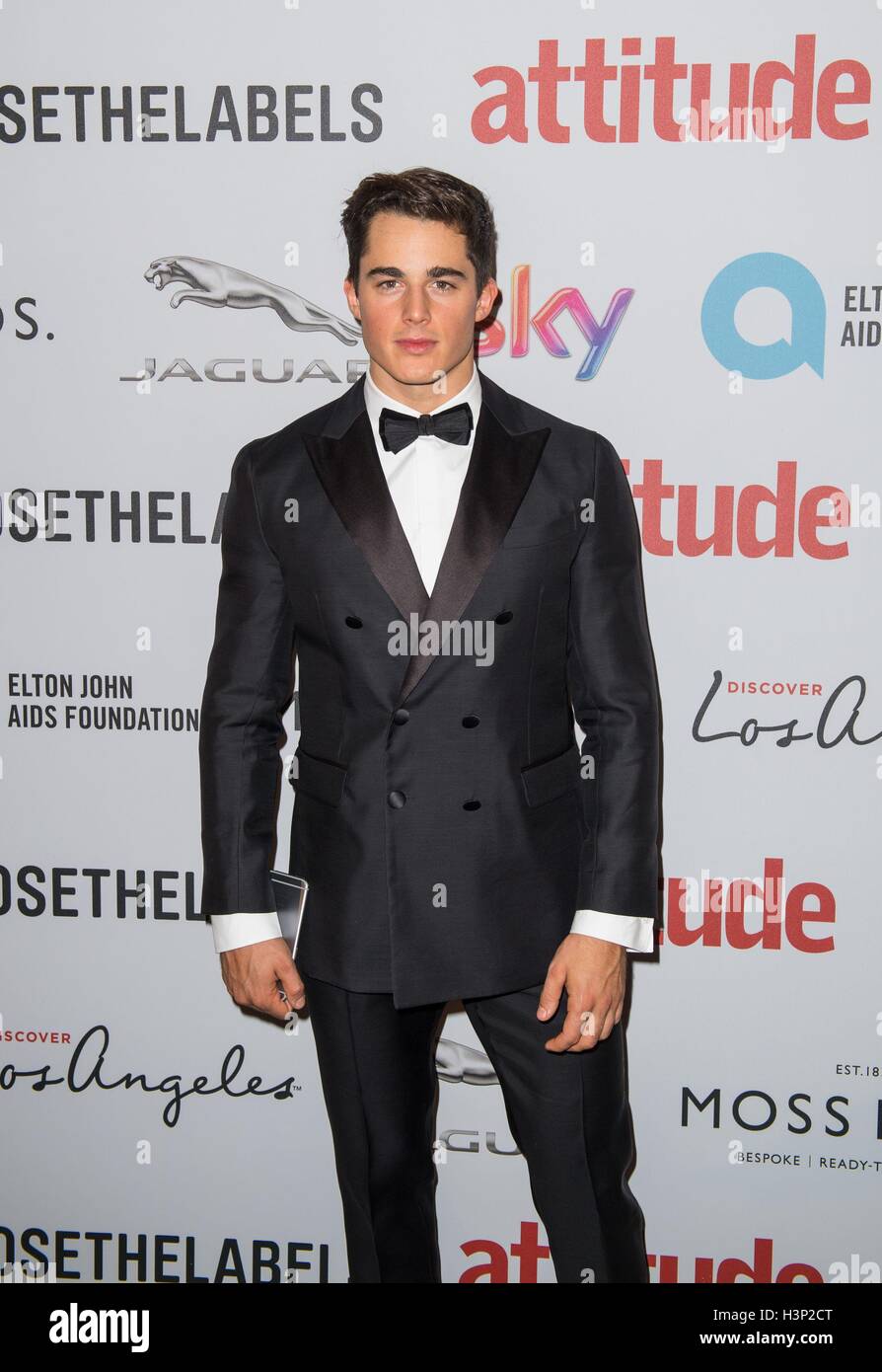 EDITORIAL USE ONLY Pietro Boselli attends the 2016 Attitude Awards in ...