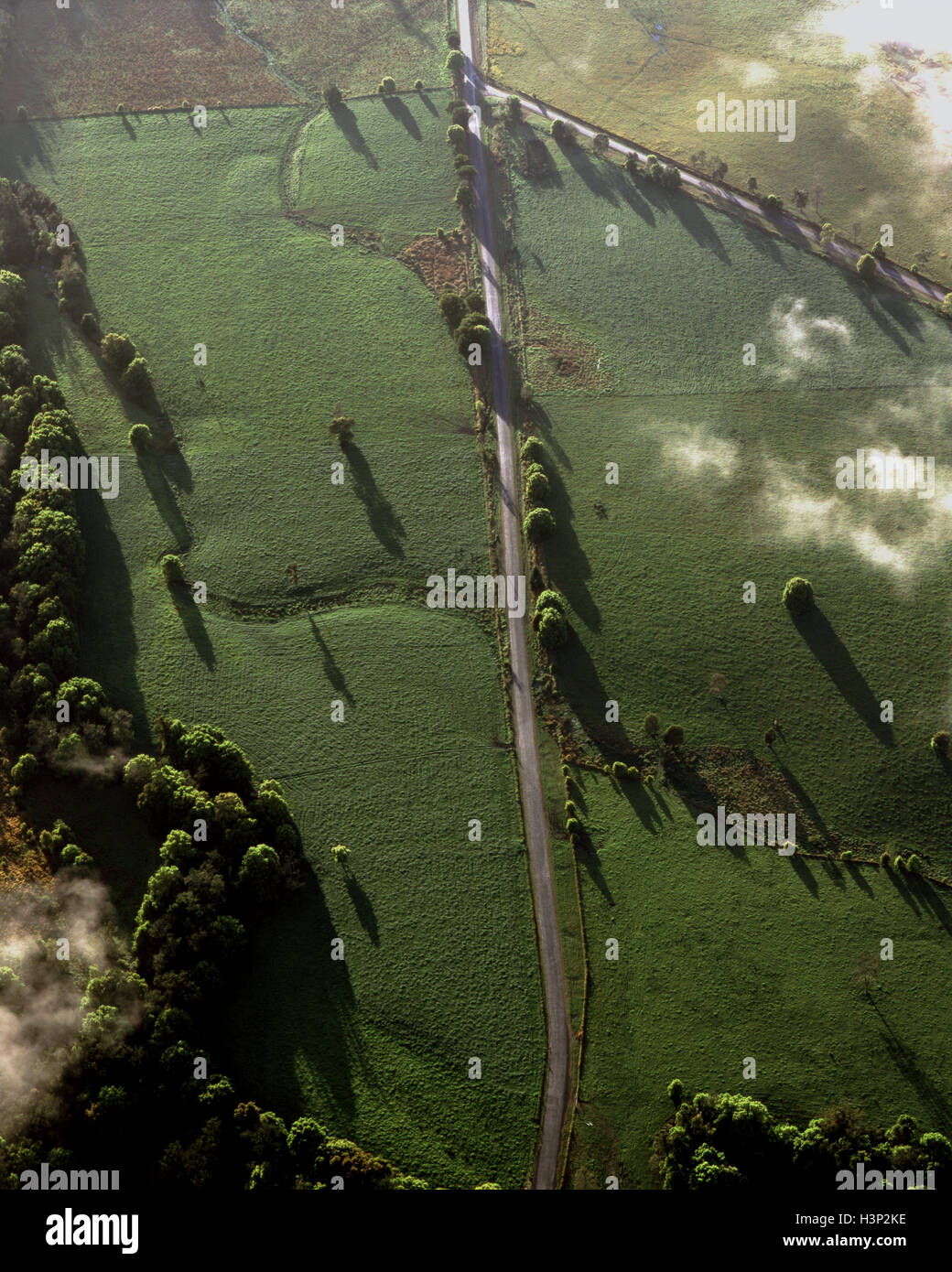 Oxley River Valley farmland Stock Photo - Alamy