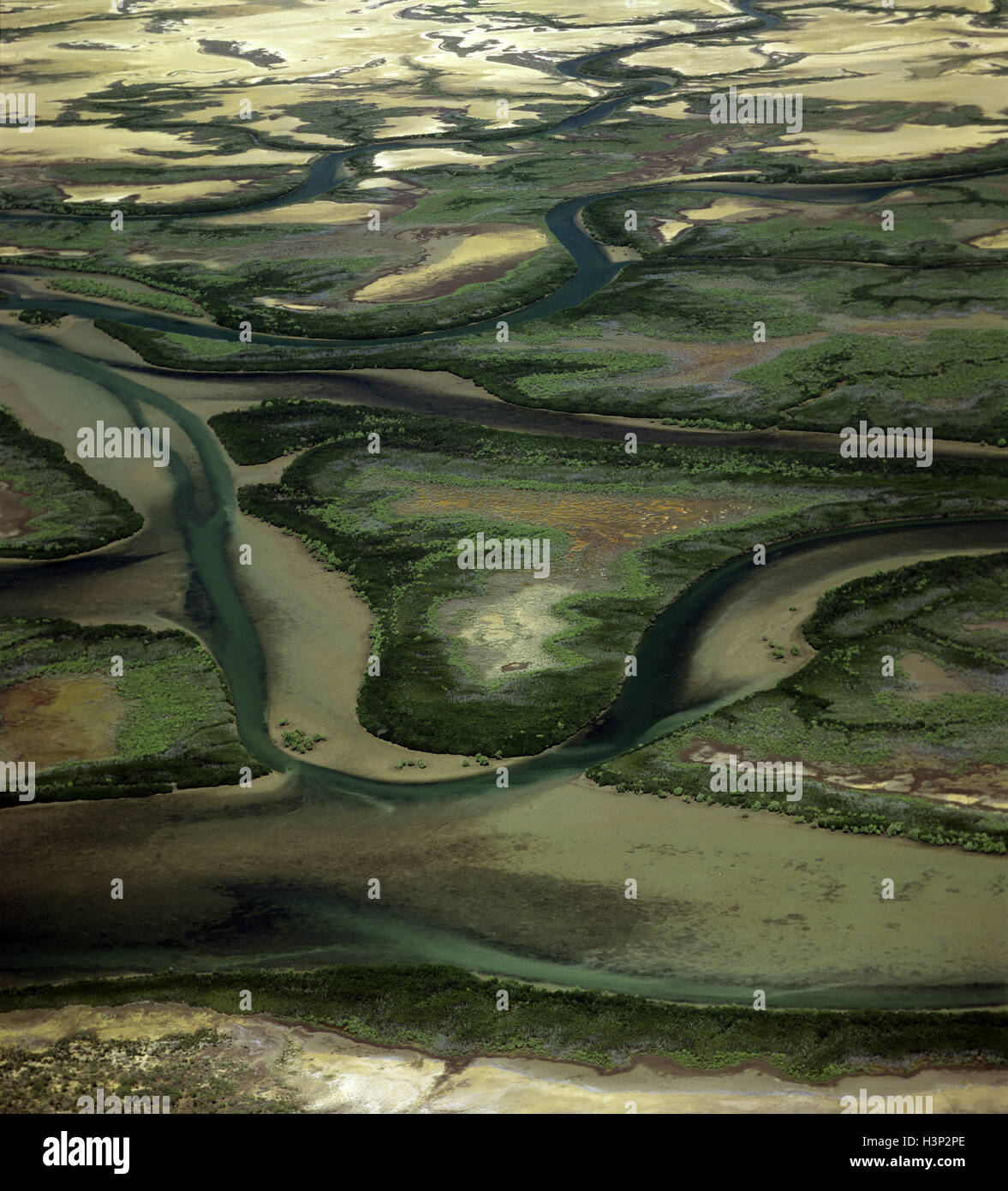 McArthur River near its delta Stock Photo - Alamy