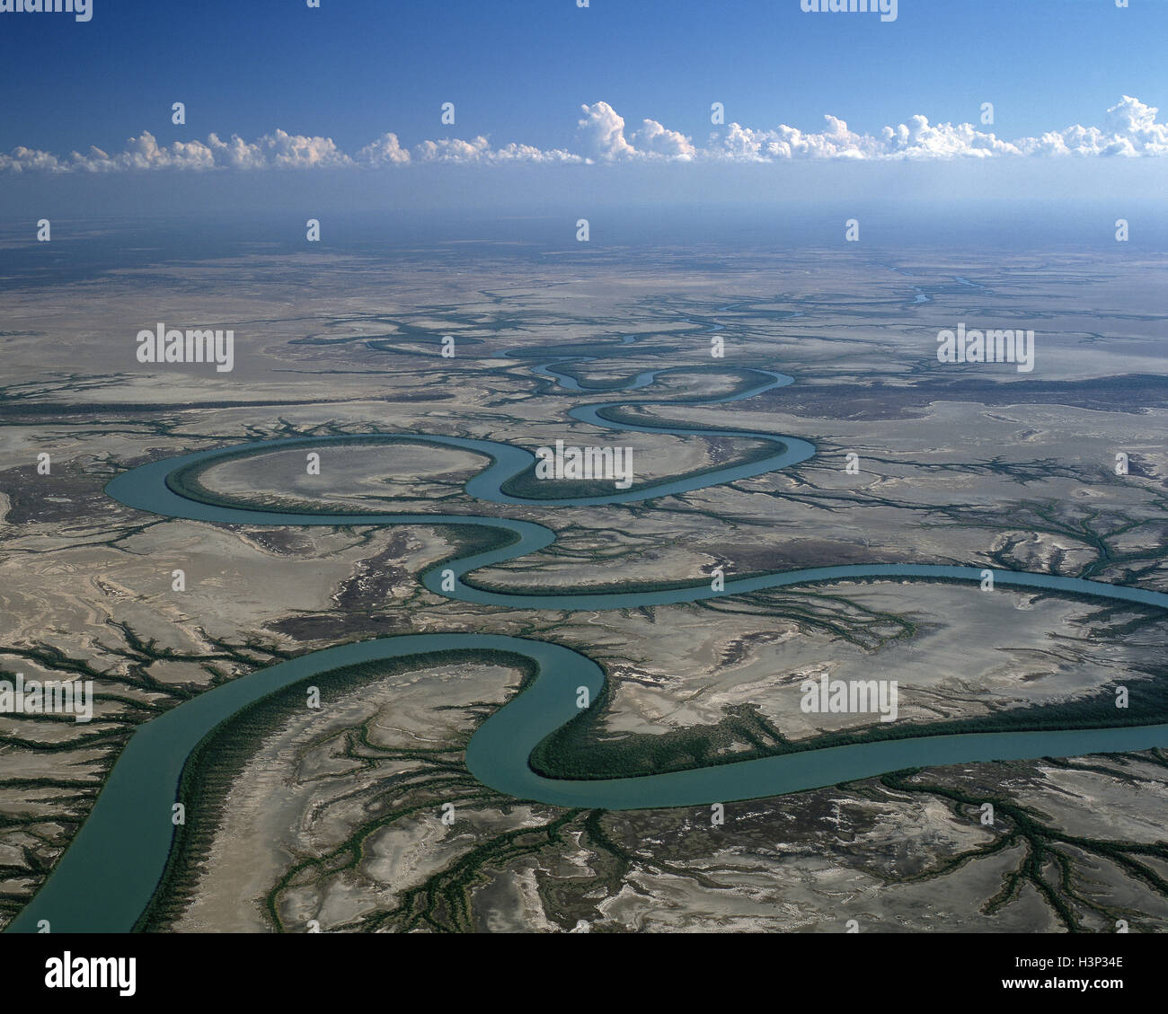 Oxbow aerial hi-res stock photography and images - Alamy