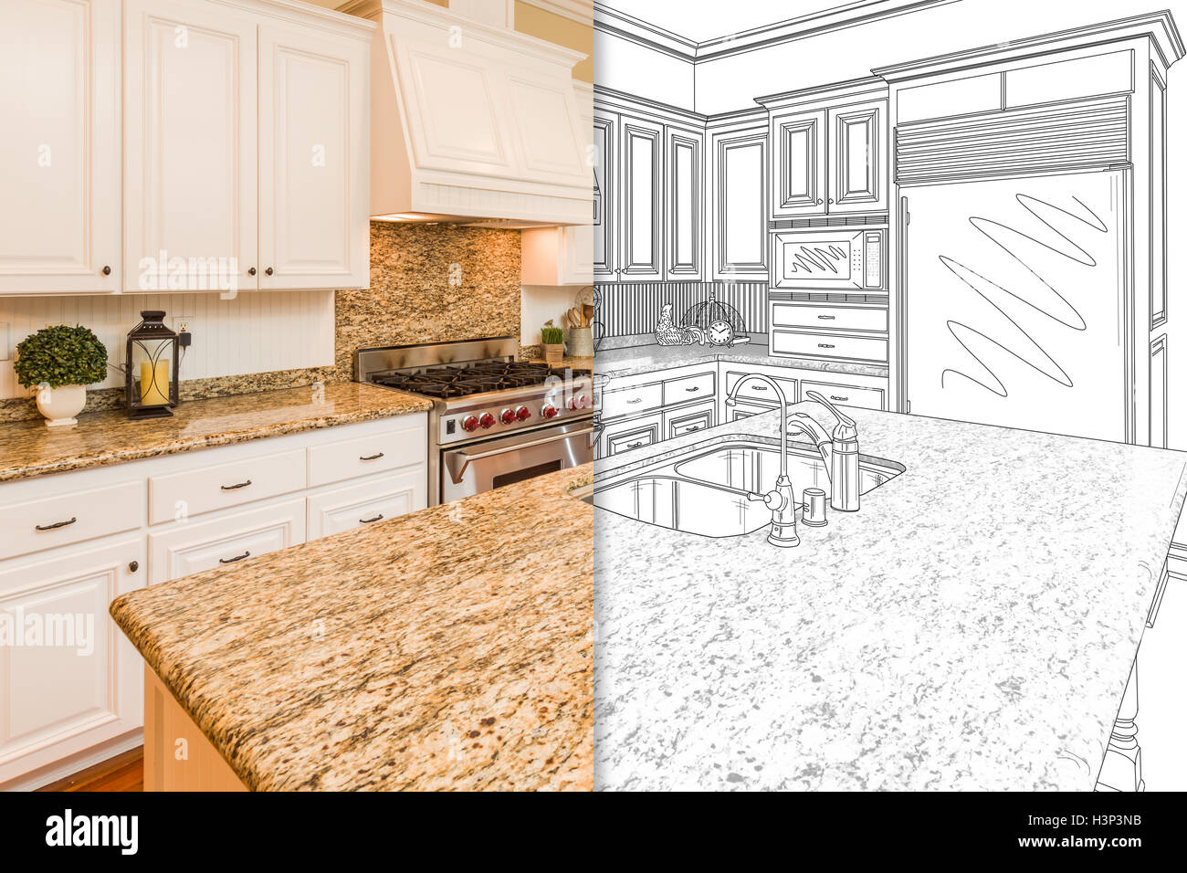 Split Screen House High Resolution Stock Photography and Images - Alamy