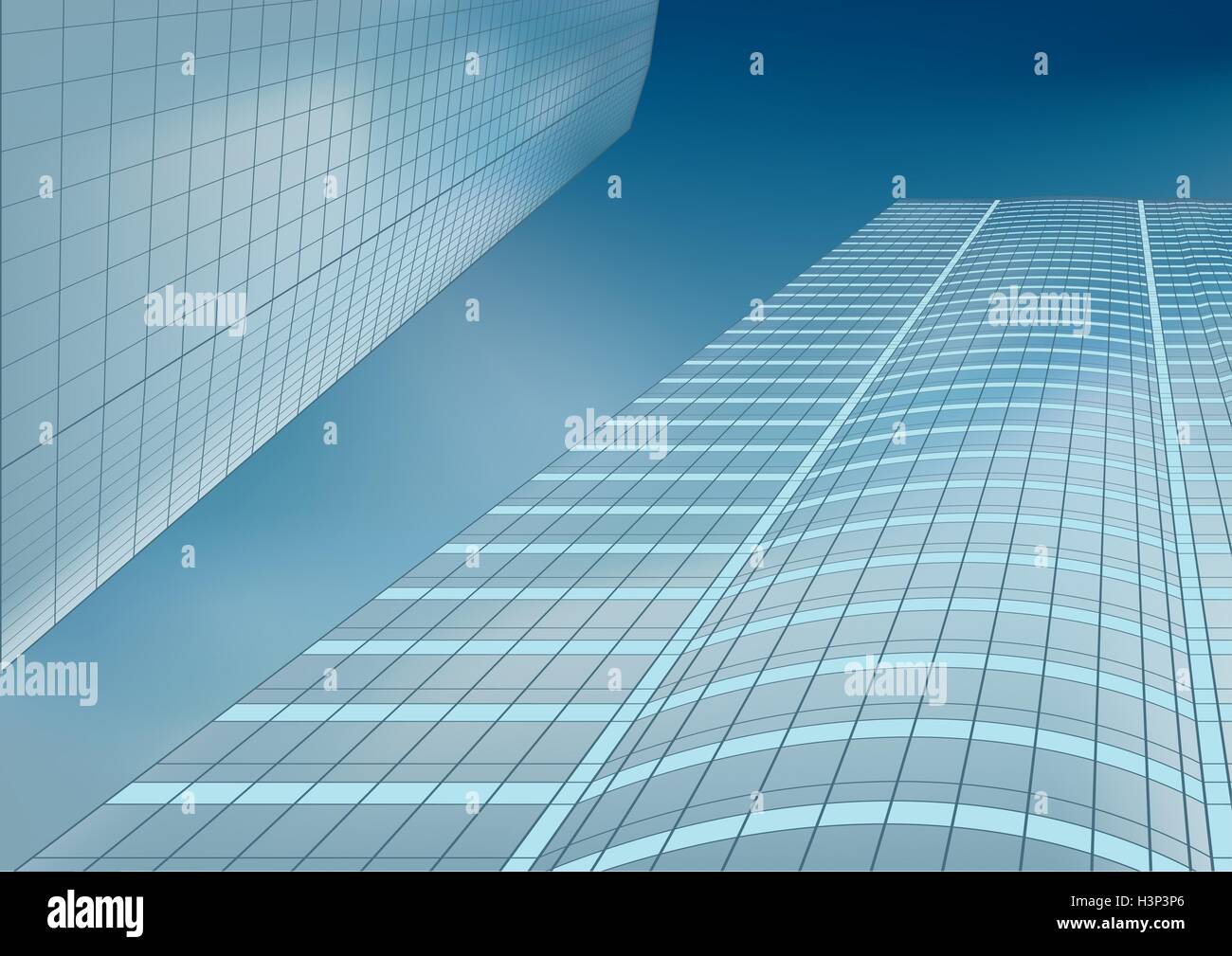 Shiny skyscraper Stock Vector Images - Alamy