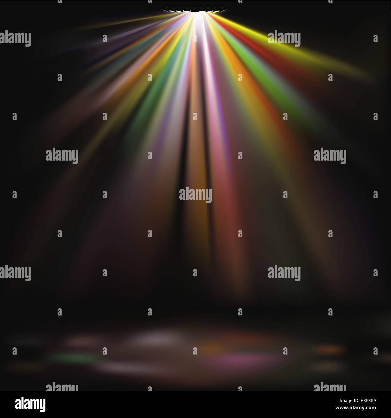 Reflector spotlight Stock Vector Images - Alamy
