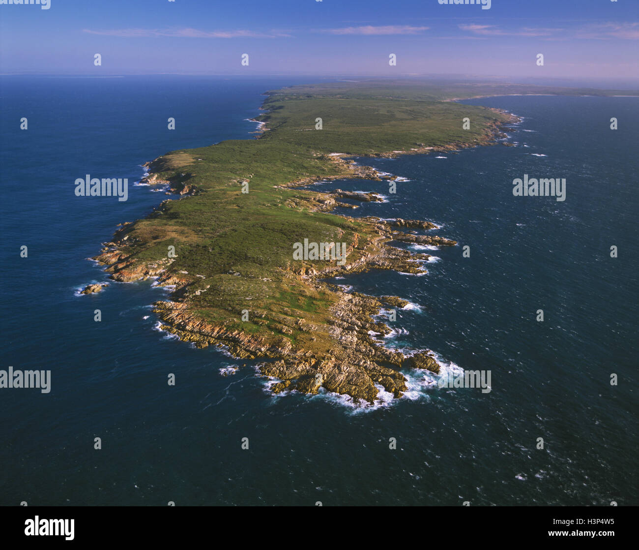 Northern tip of Hunter Island Stock Photo - Alamy