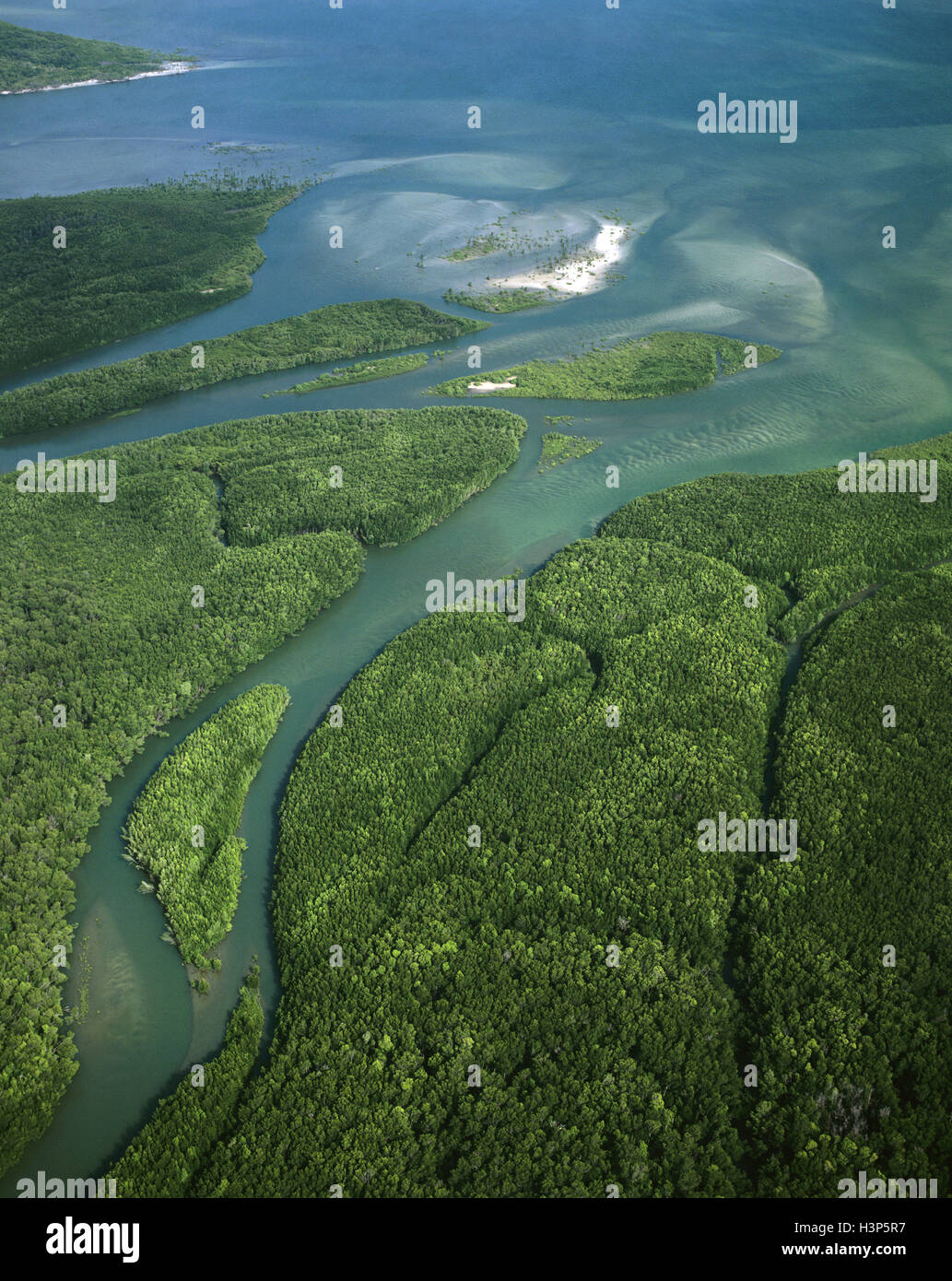 Newcastle Bay and Kennedy Inlet Stock Photo - Alamy