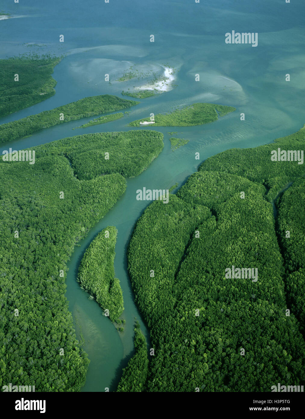 Newcastle Bay and Kennedy Inlet Stock Photo - Alamy