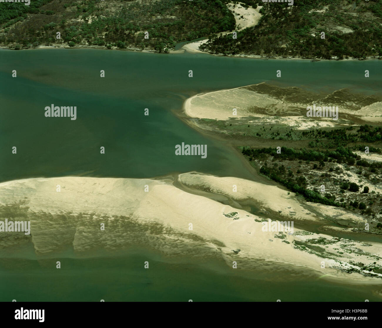 Mitchell River from the air Stock Photo - Alamy