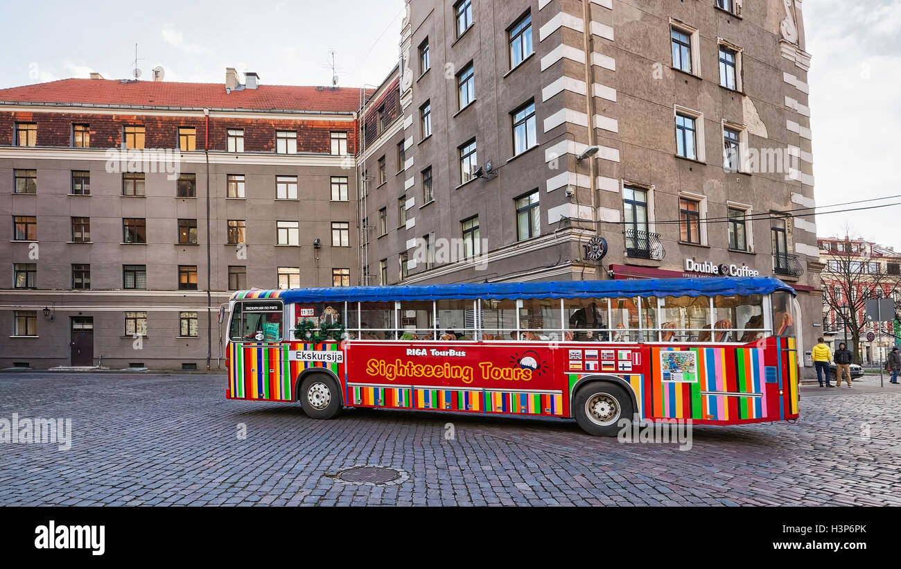 Riga city bus hi-res stock photography and images - Alamy