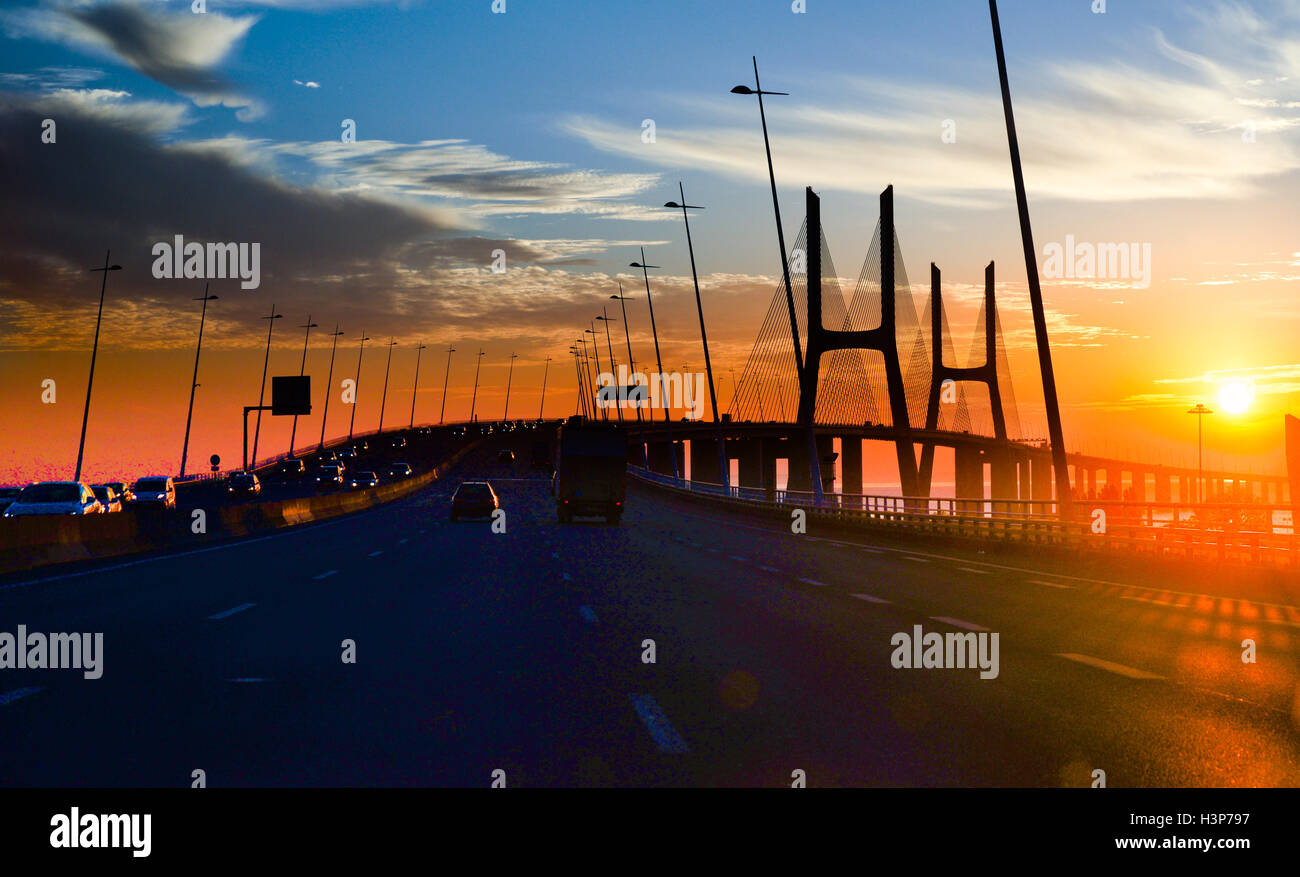 Longest bridge of europe hi-res stock photography and images - Alamy
