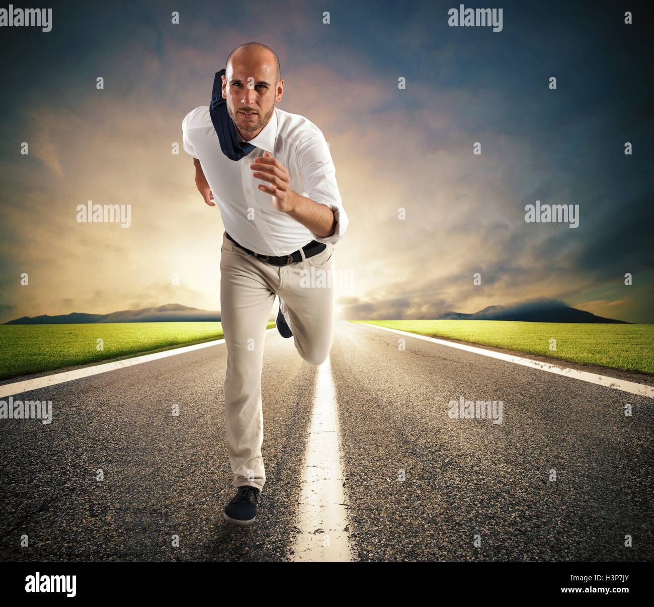 Commitment and effort for success Stock Photo - Alamy