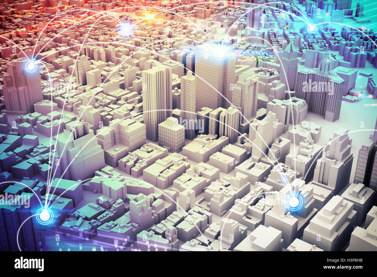 3d rendering building plan hi-res stock photography and images - Alamy