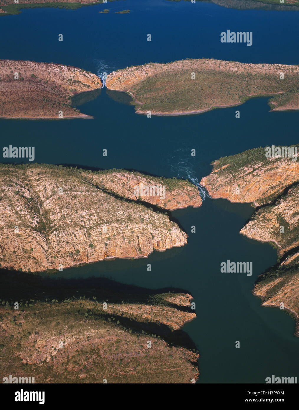 Horizontal waterfalls in Talbot Bay Stock Photo - Alamy