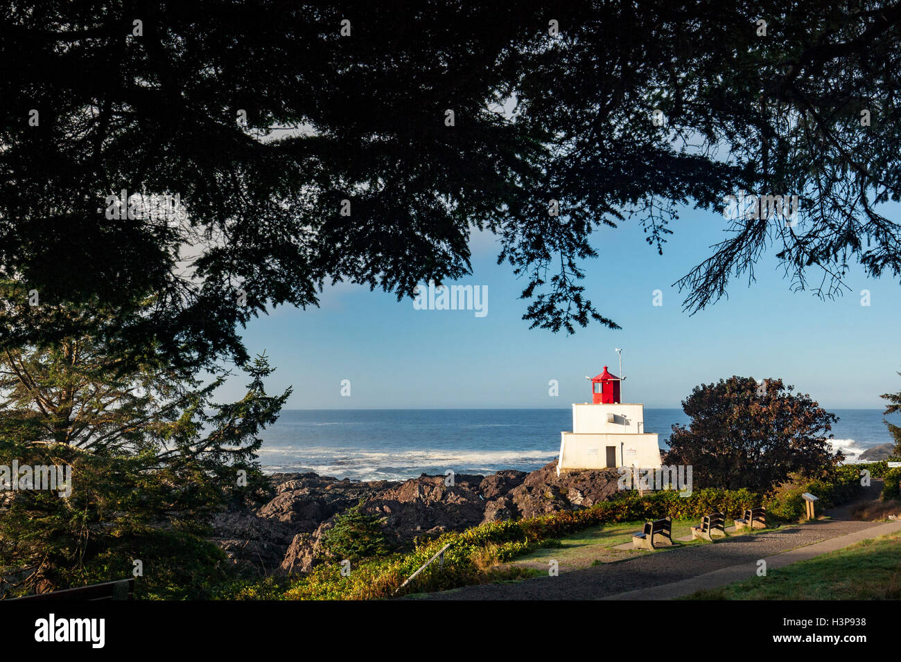 Amphitrite Point Lighthouse - Ucluelet, Vancouver Island, British ...