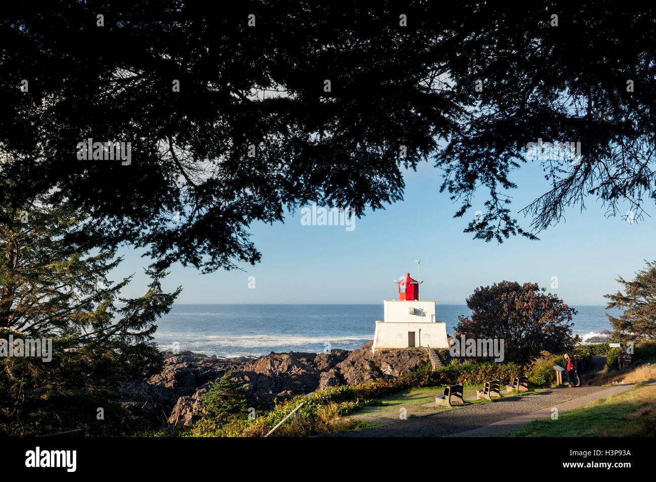 Amphitrite Point Lighthouse - Ucluelet, Vancouver Island, British ...
